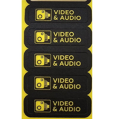 Product - AXON BODY 3 - LABEL - VIDEO & AUDIO FRONT - 100058