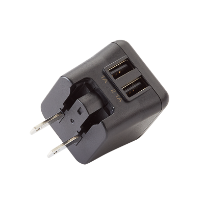 Product - AXON BODY - WALL WART - 2 USB 2.1/1.0 AMP CHARGER - 73082