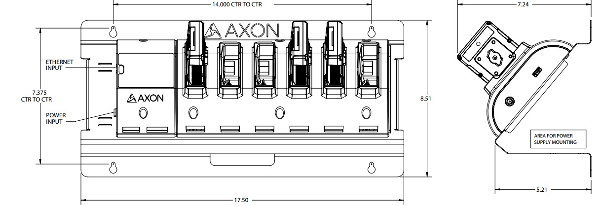 Mounting the Axon Dock