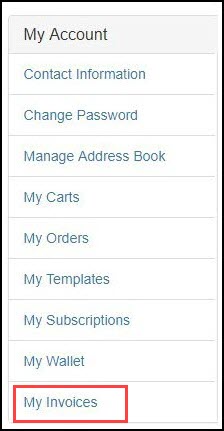 How do I manage my invoices?