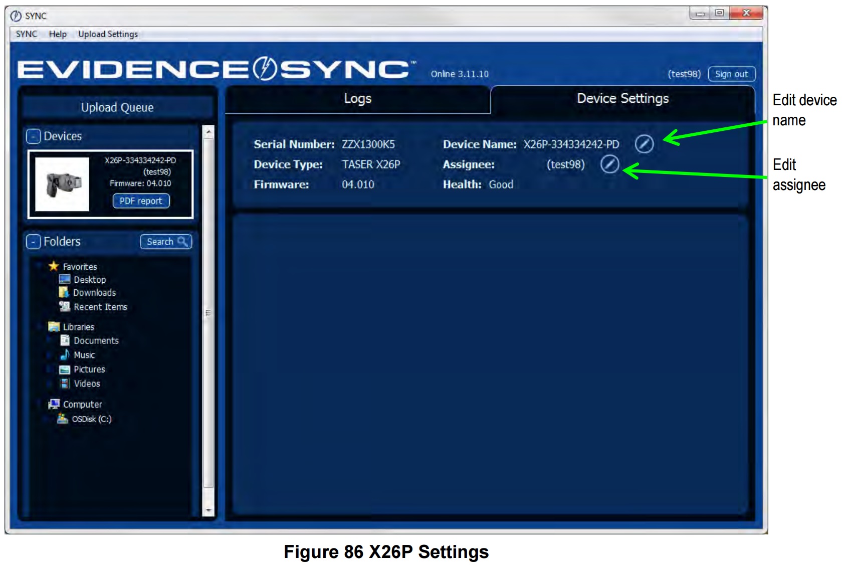 Updating device firmware