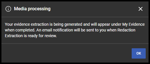Redaction Studio Quick Start Guide in Axon Justice