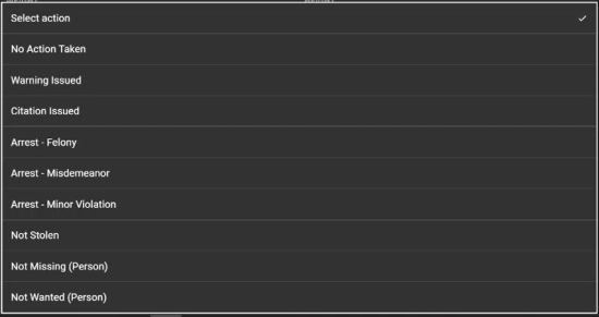 Dashboard ALPR hit reviews - Fleet on DeX