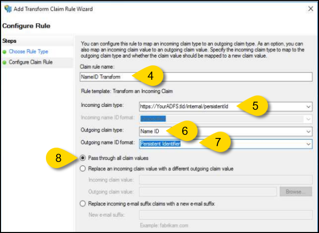 Configure Single Sign-On with Microsoft Active Directory Federation Services