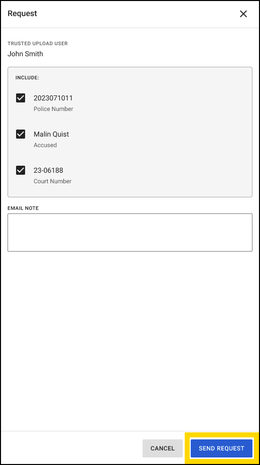 Axon Justice Trusted User Management Guide