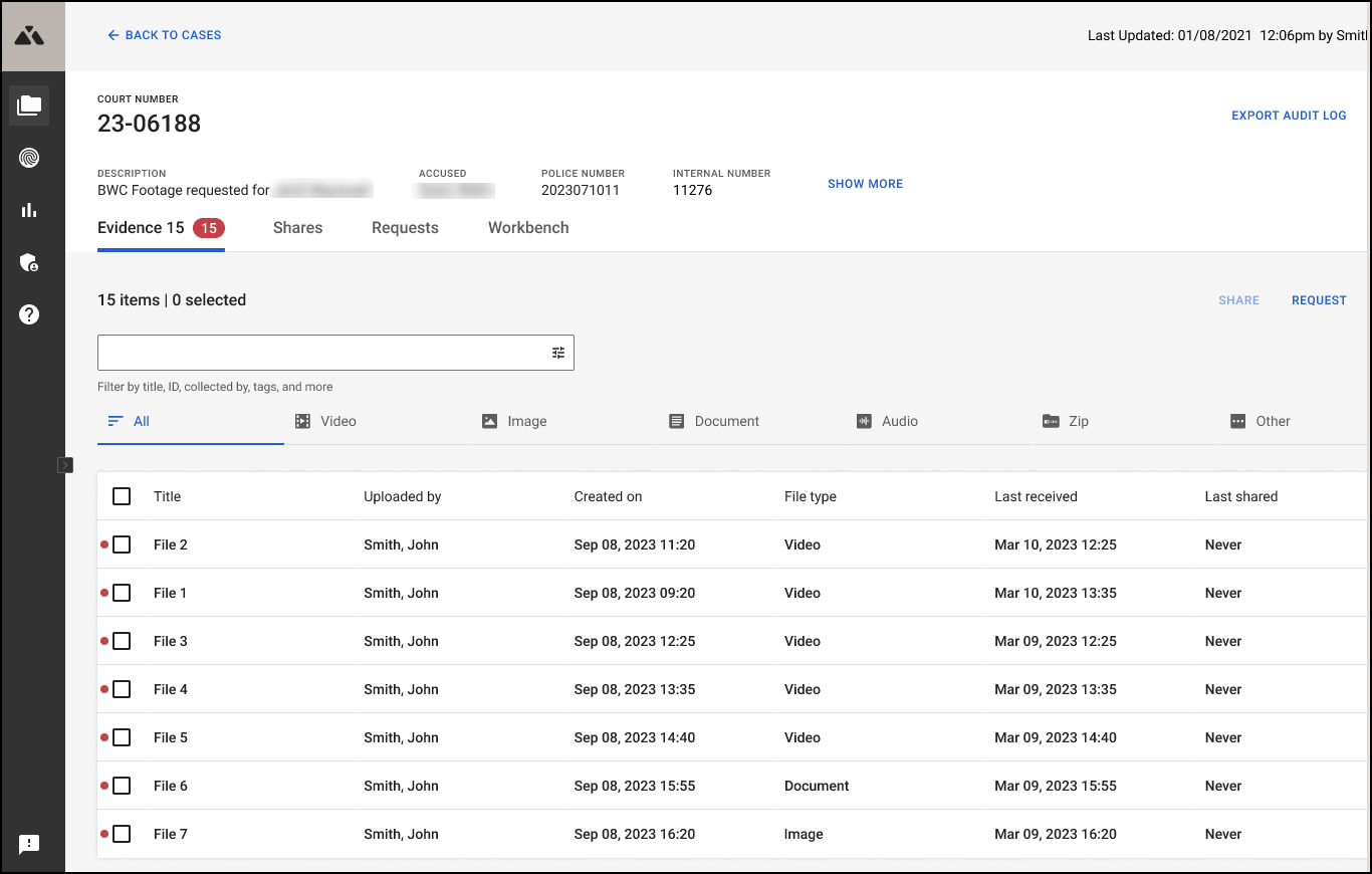 Axon Justice Trusted User Management Guide