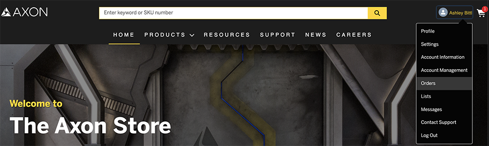 How do I manage my orders?