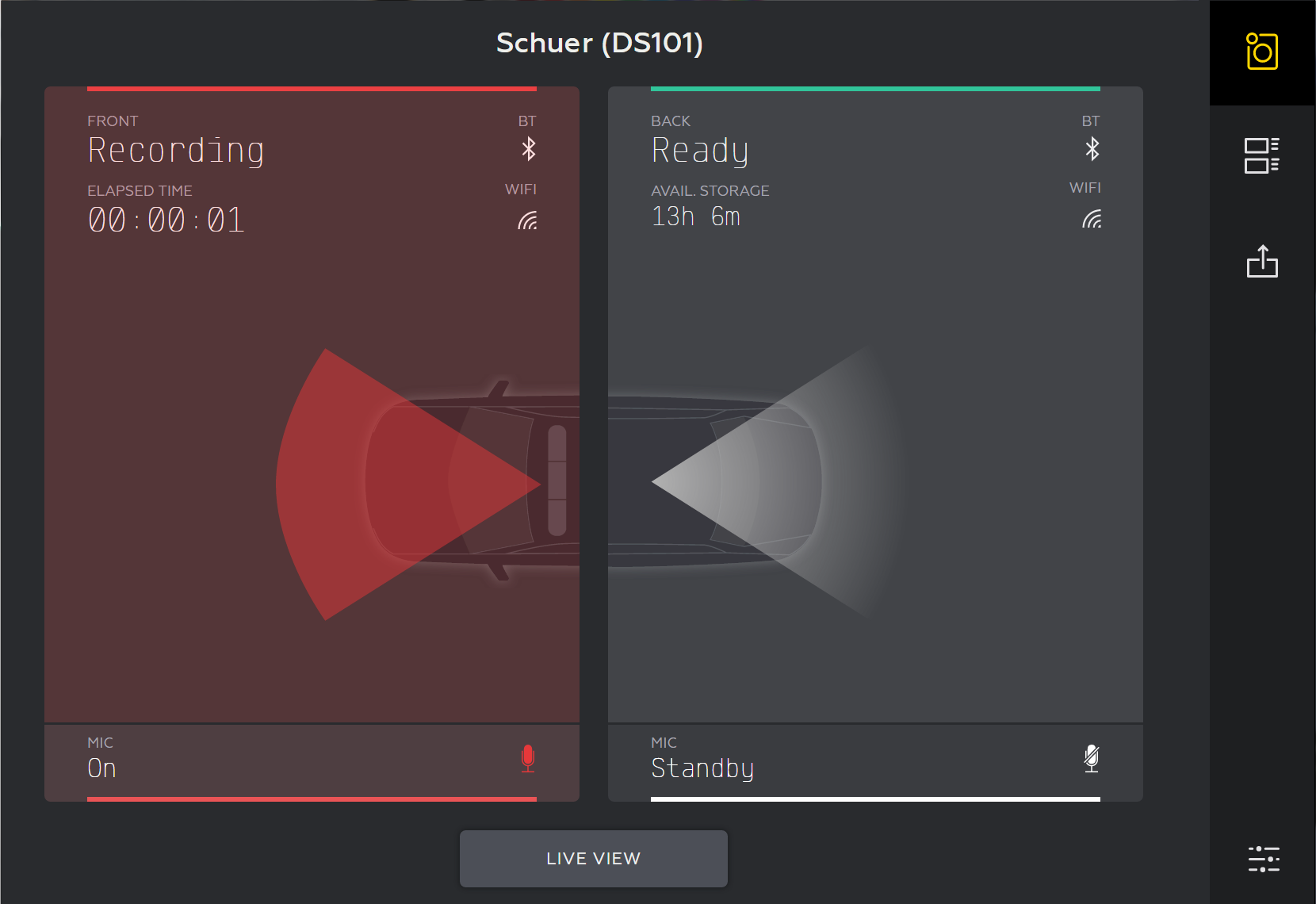 Starting and Stopping Recording