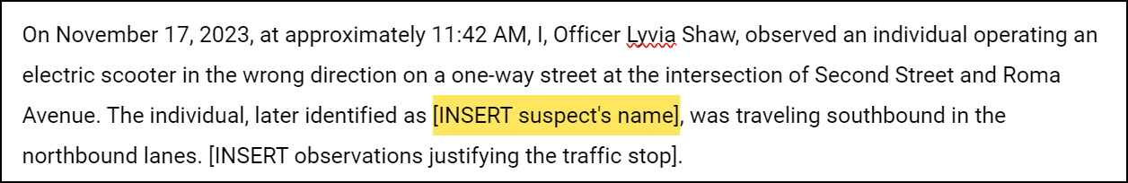 Review and revise drafts generated by Draft One