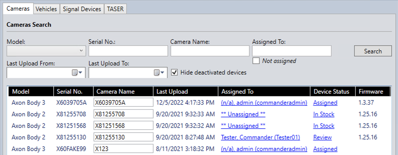 Manage inventory - Ev-Local