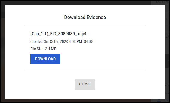 Downloading Evidence