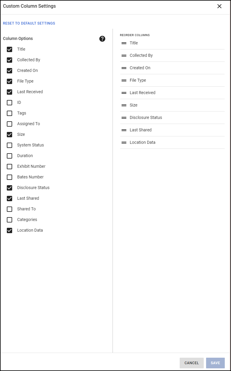 Justice Case Details Page