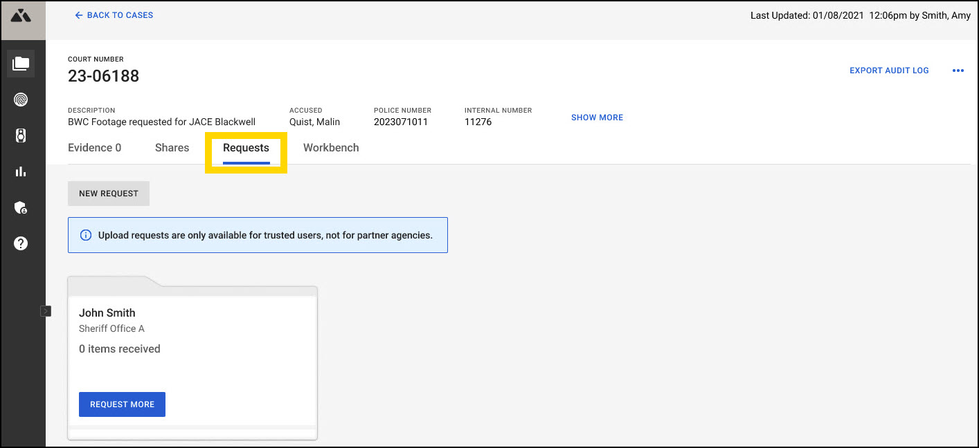 Axon Justice Trusted User Management Guide