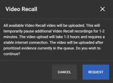 Dashboard video recall - Fleet on PC