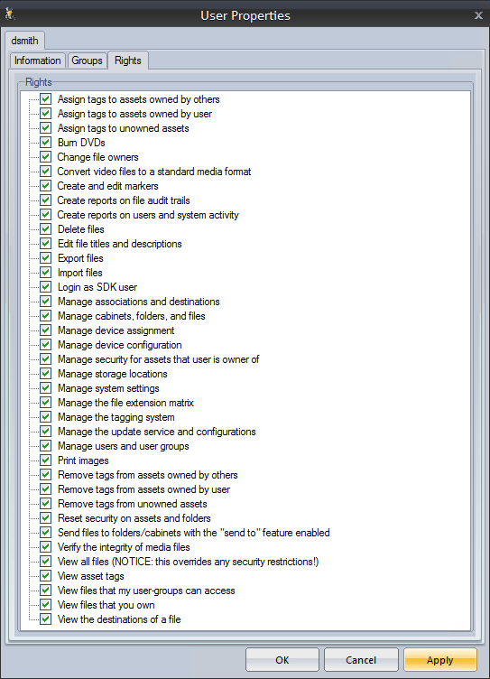 Manage users - Ev-Local