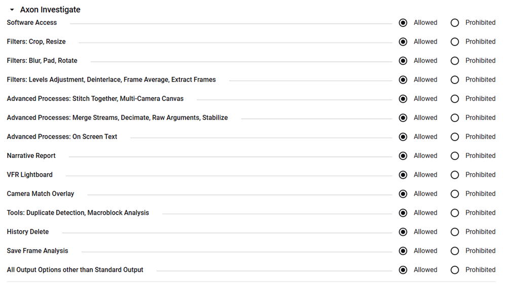 Installing Axon Investigate