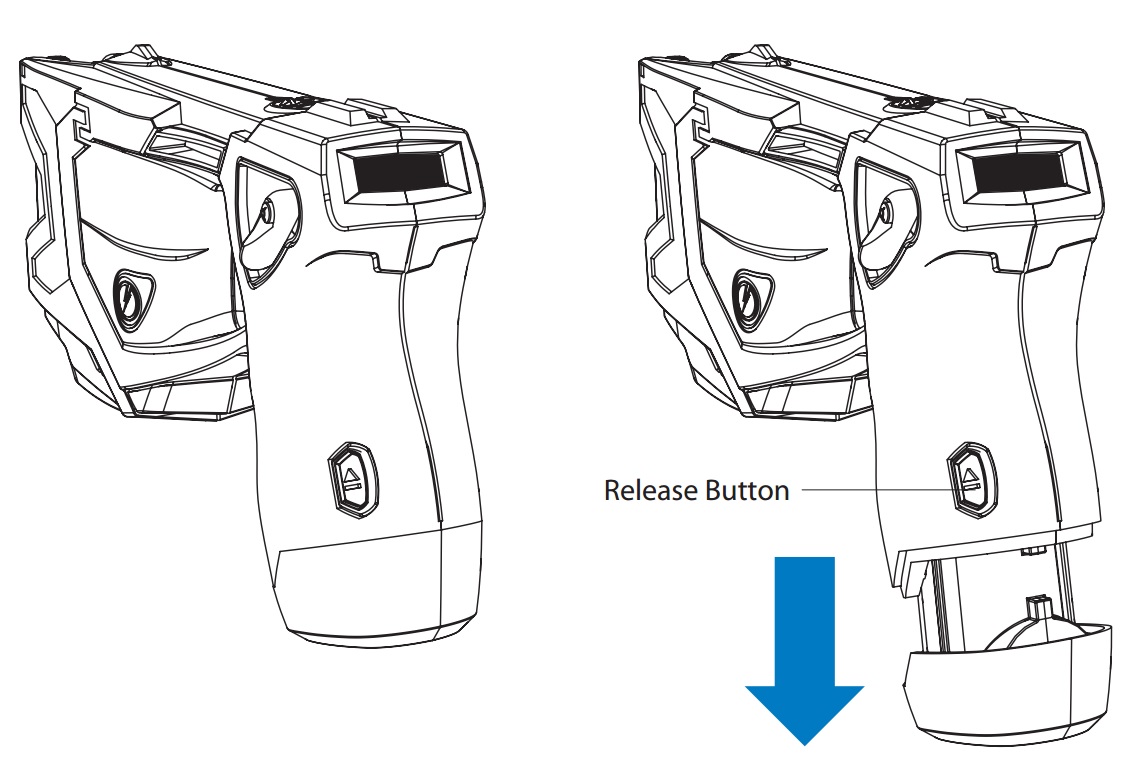 Changing the battery pack