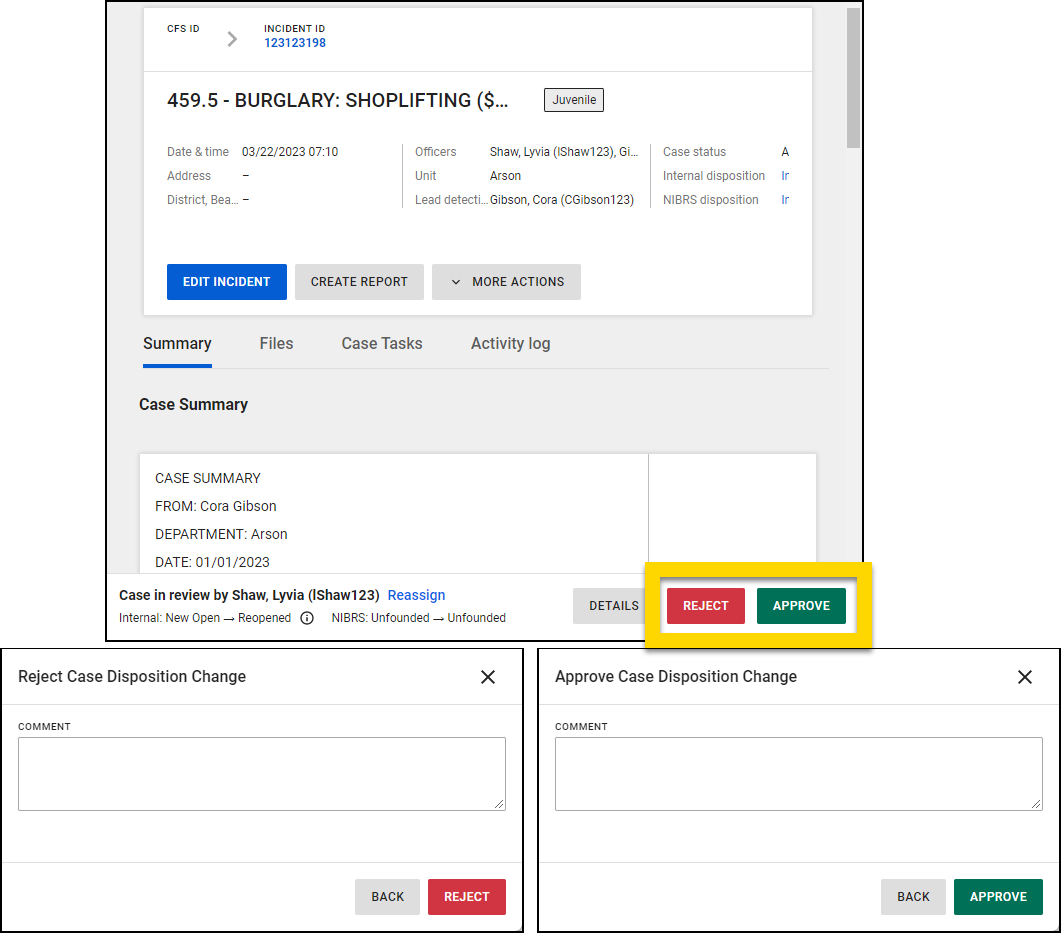 Supervisor Case Review - Axon Standards