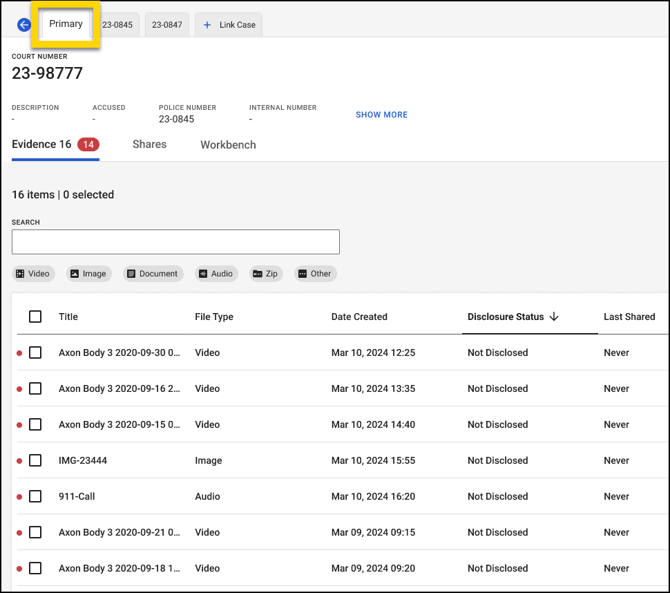 Justice Linked Cases