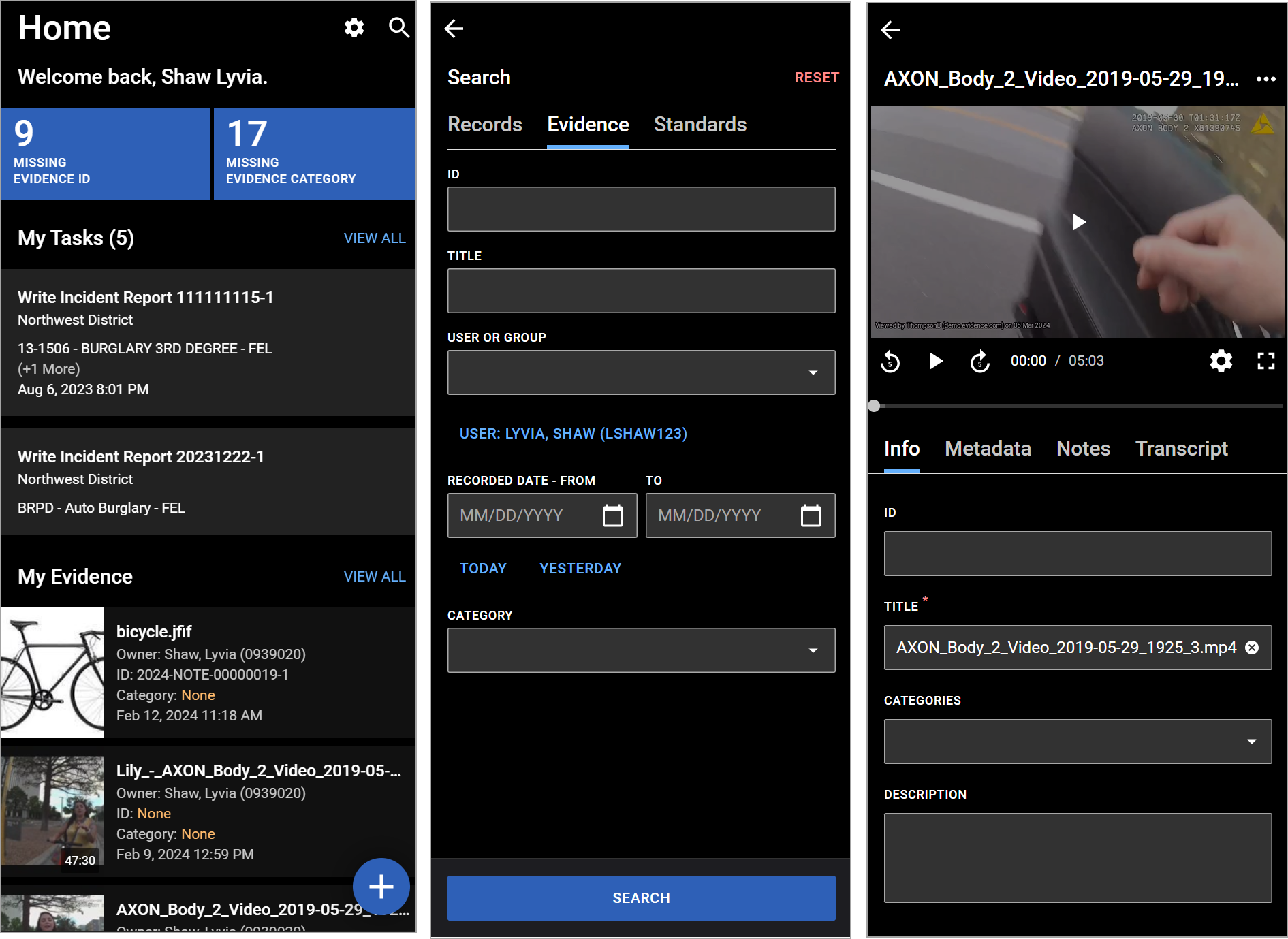 Getting started with the Axon app
