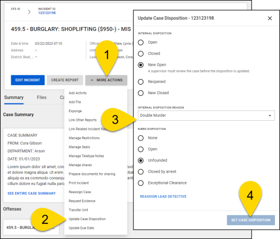Case Disposition - Axon Standards