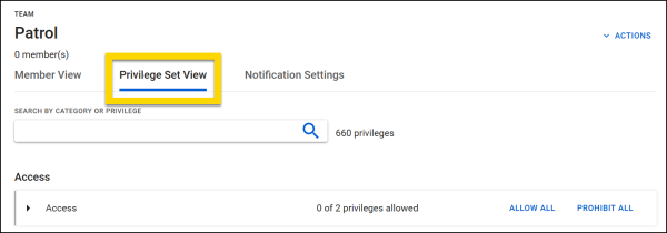 Manage Command Hierarchy Groups with Privilege Sets - Axon Standards