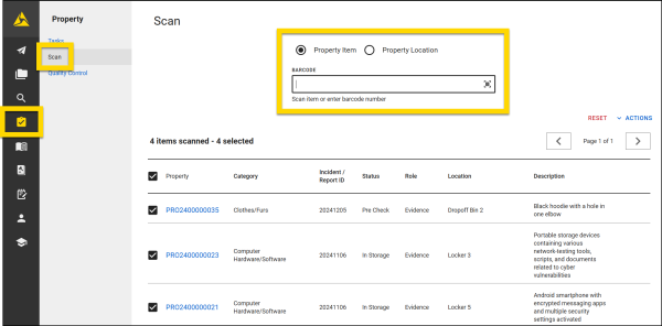 Property Scan - Axon Records