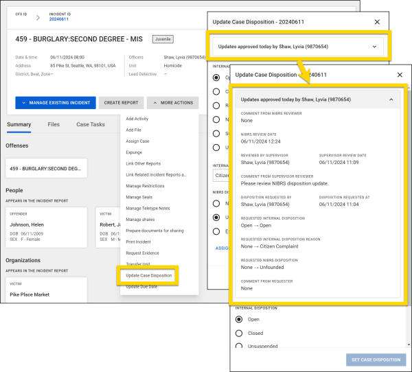 Case Disposition - Axon Records