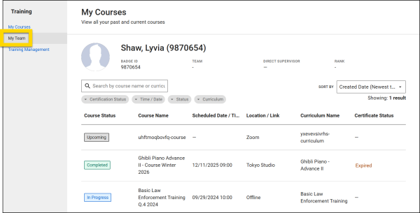 My Courses - Axon Records