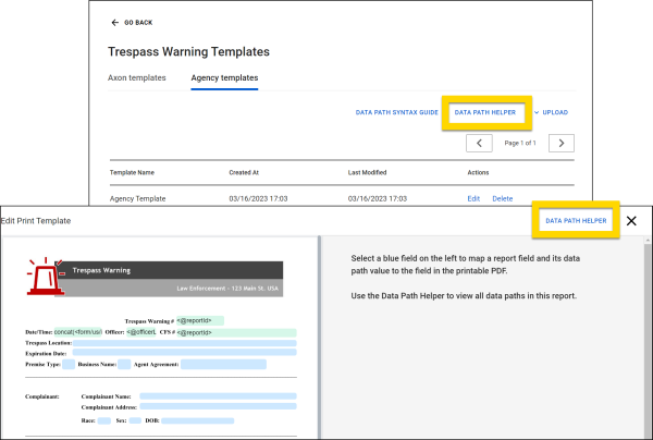 Data Path Helper - Axon Standards