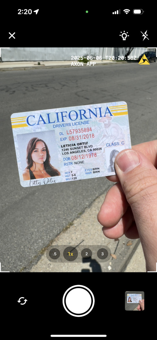 Smart Capture in the Axon app