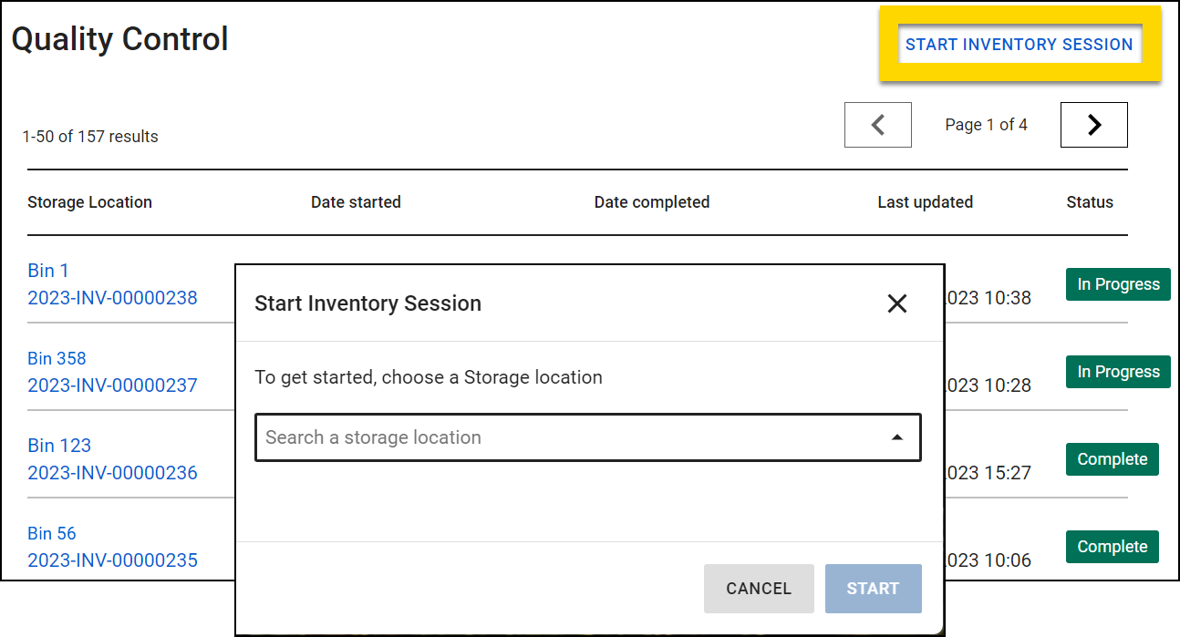 Perform Inventory - Axon Records