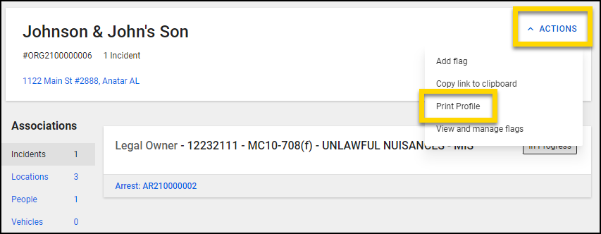 Print Profiles - Axon Records