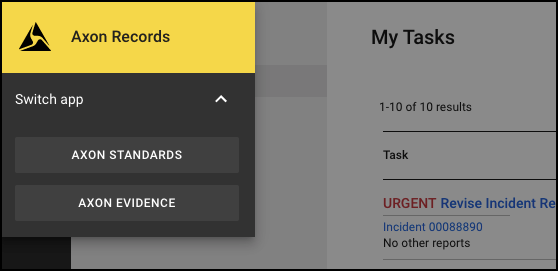 Basic Navigation - Axon Standards