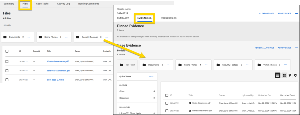 Manage Files and Folders - Axon Standards