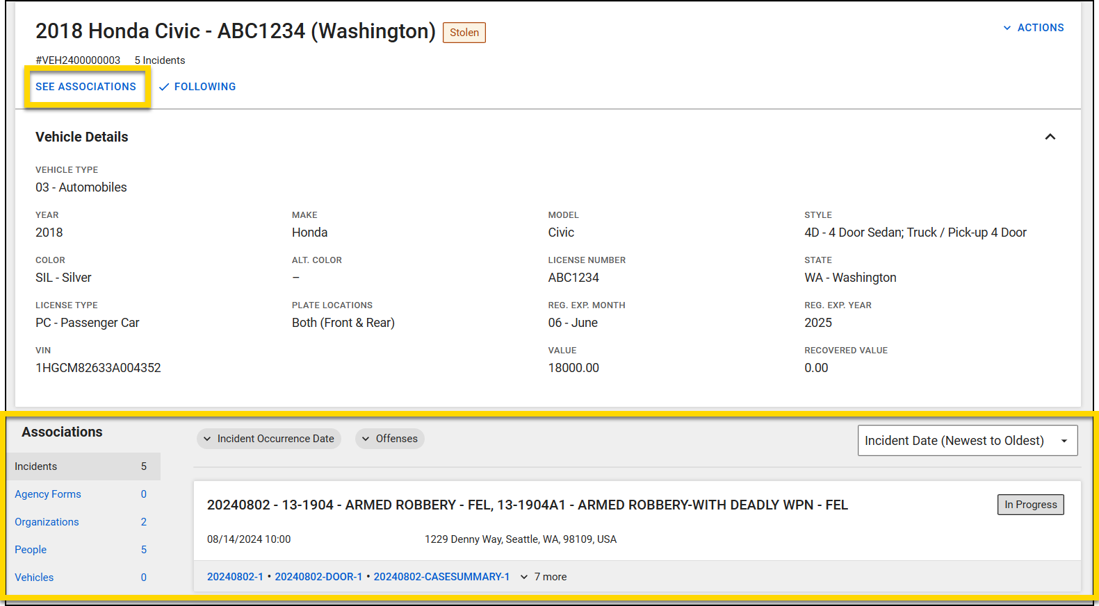 Vehicle Profiles - Axon Standards