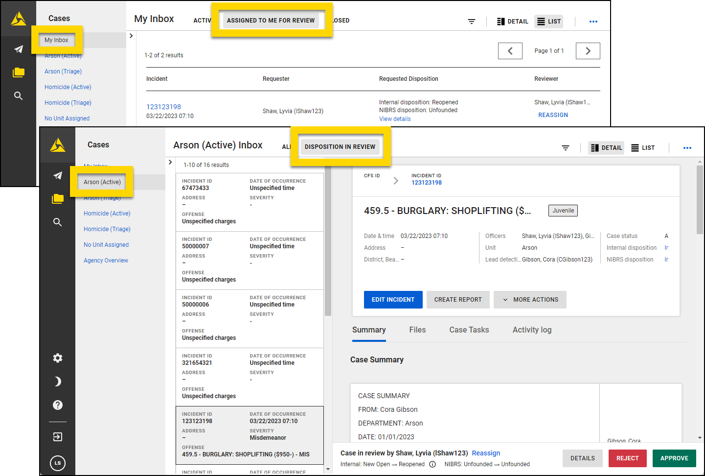 Supervisor Case Review - Axon Standards