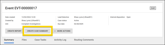 Case Summary - Axon Standards