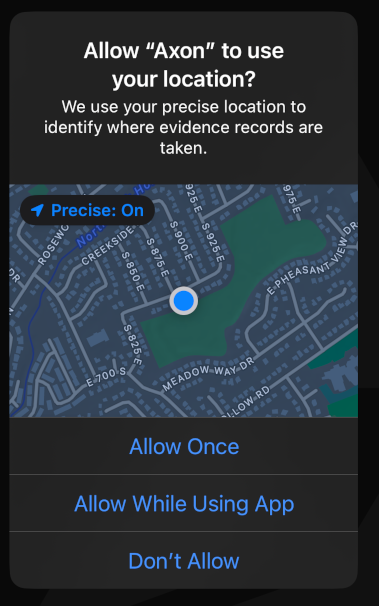 Smart Capture in the Axon app