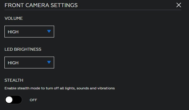 View XL Settings Tab